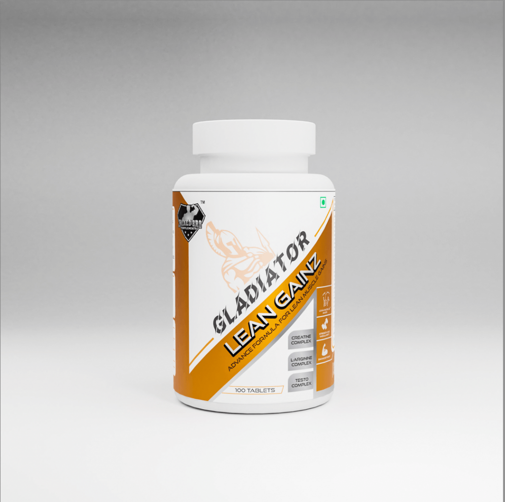 Gladiator Lean Gainz – Jackedbro Supplements